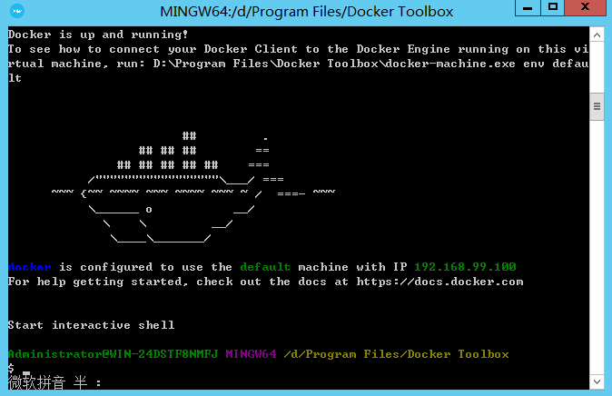 Windows Server 2012 R2 安装docker Everglow